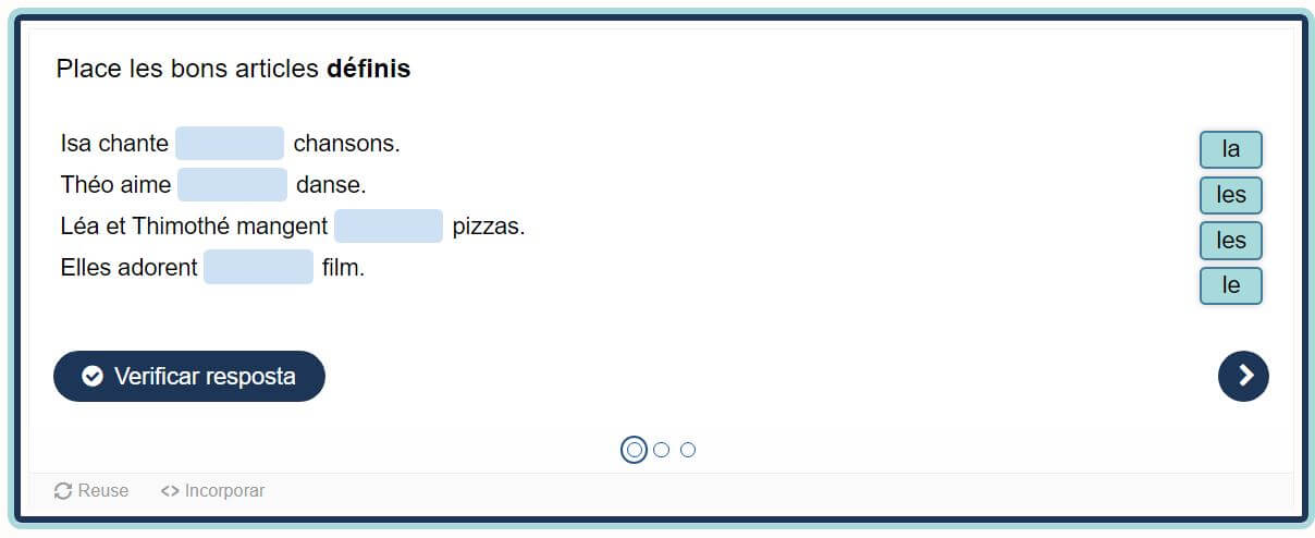 The definite and indefinite articles in French - Ecole 601