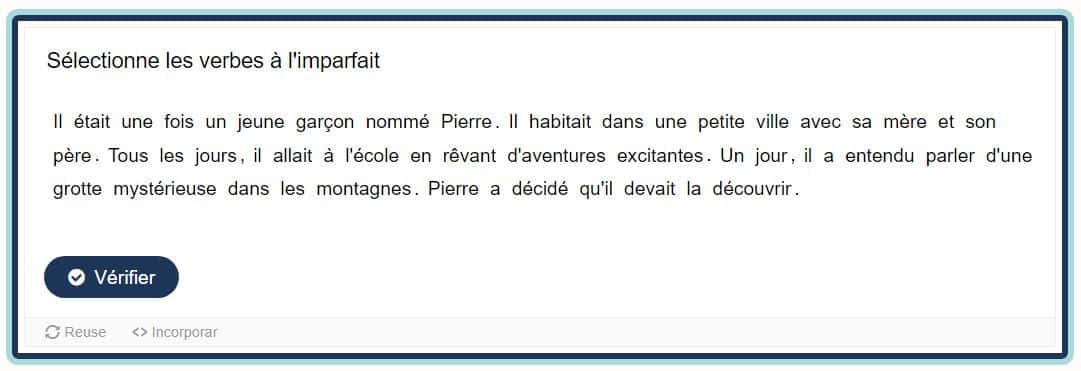 Imparfait vs. Passé composé - Ecole 601