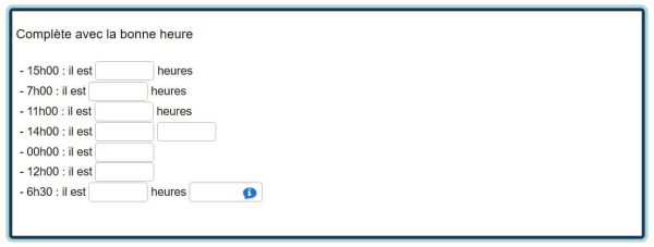 Times and dates in French - Ecole 601