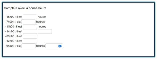 Times and dates in French - Ecole 601